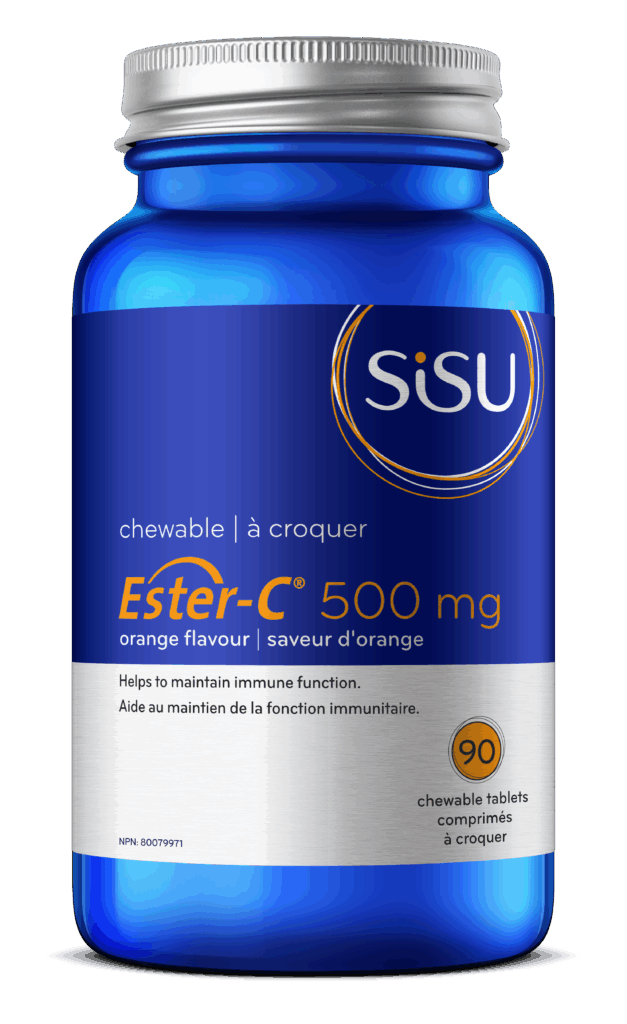 Ester-C® 500mg Chewable | Sisu Premium Supplements Canada