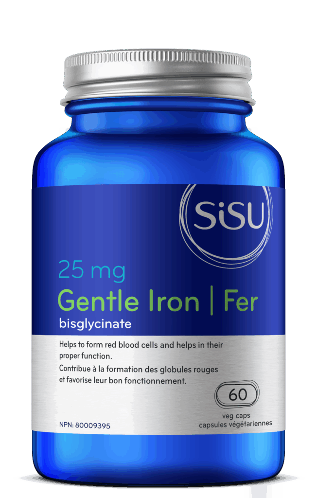 Gentle Iron Capsules | Sisu Premium Supplements Canada