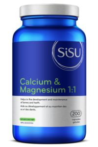 Calcium & Magnesium Supplement 1:1 | Sisu Premium Supplements Canada