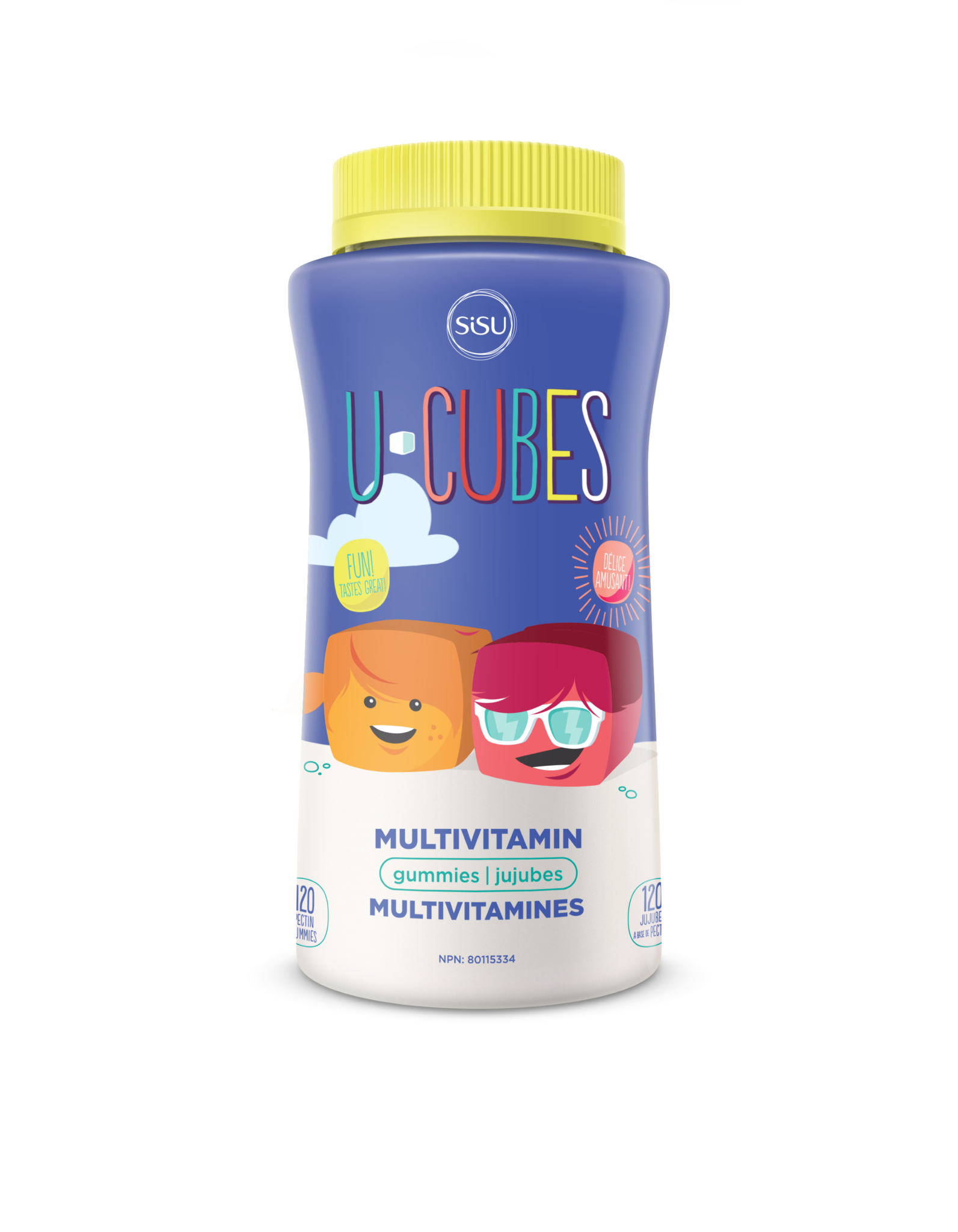 Kid's U-Cubes Multivitamin Gummies | Sisu Premium Supplements Canada