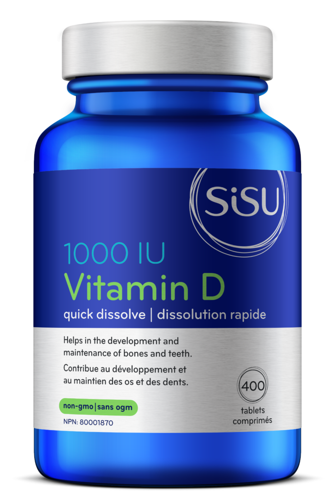 Vitamin D Tablets 1000IU | Sisu Premium Supplements Canada